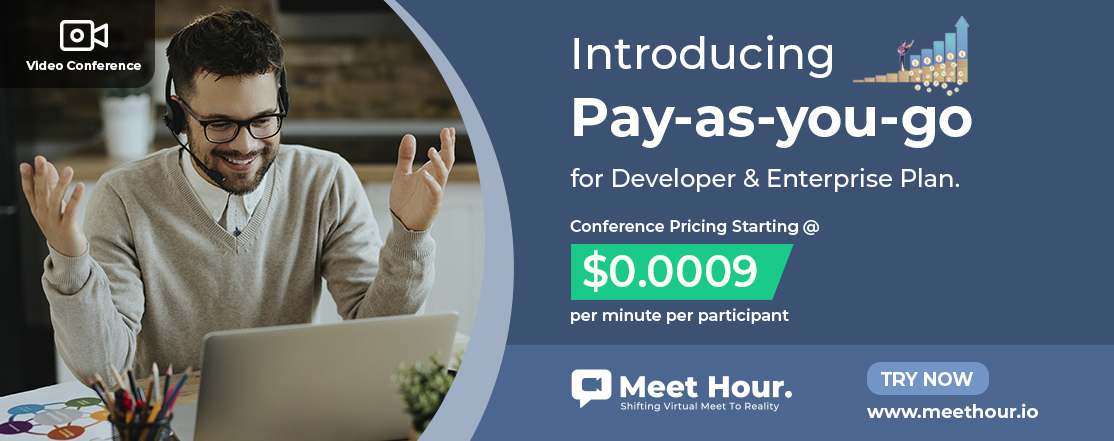 Meet Hour Video Conference App | Shifting Virtual Meet to Reality